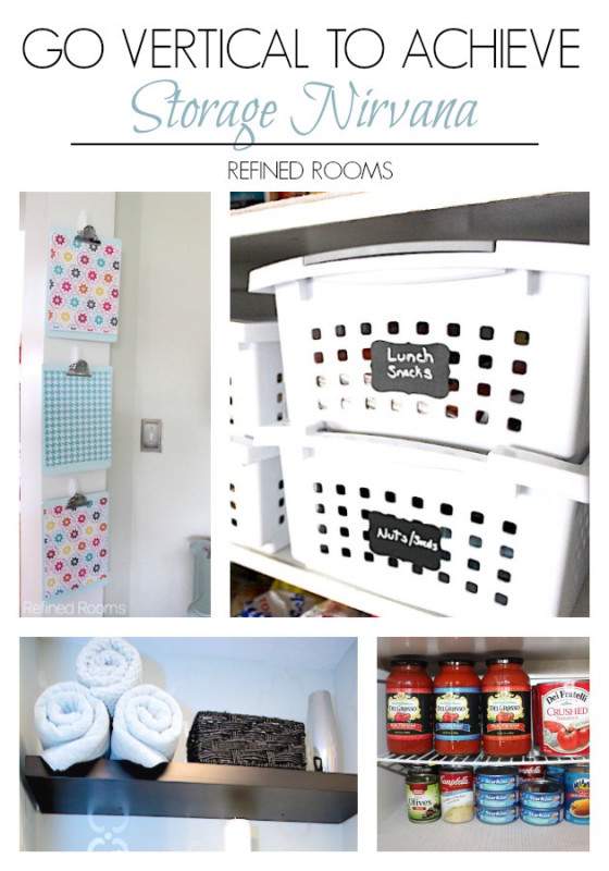 Use Vertical Storage Space to Achieve Storage Nirvana