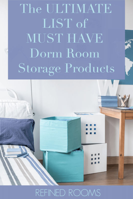 Dorm Room Storage Solutions: A List of MVP Tools
