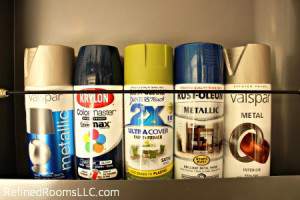 Using Spray Paint to Update Home Decor ~ Making Redesign Affordable