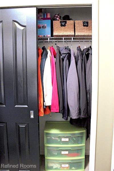Hall Closet Organization Tips and Inspiration | Refined Rooms