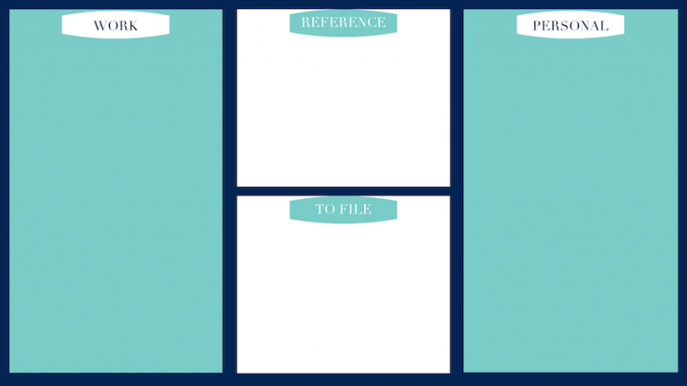 Computer Desktop Organization Tips + Free Desktop Background Organizer