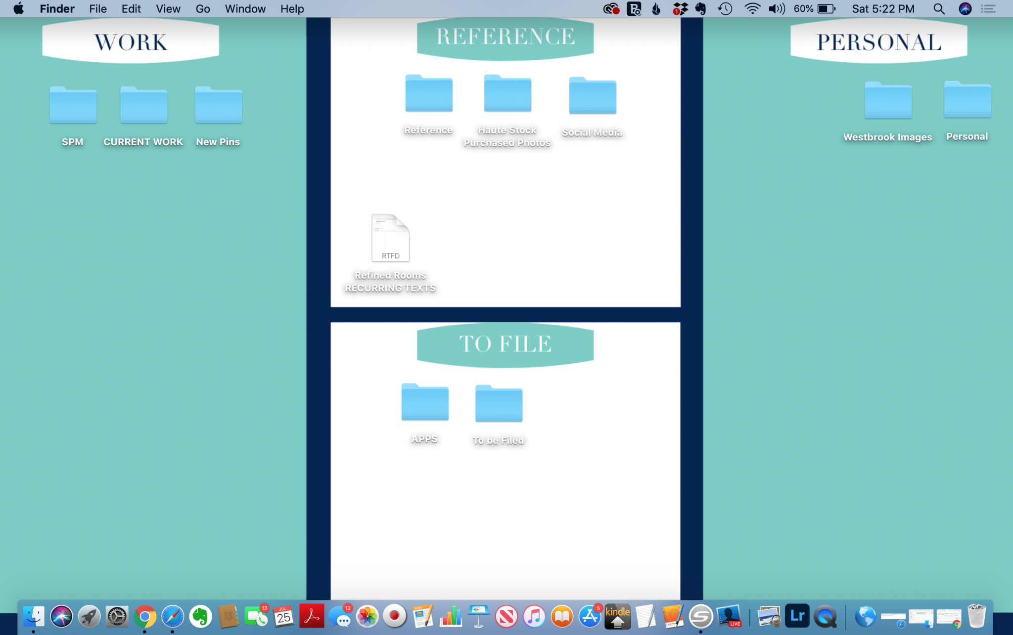 Computer Desktop Organization Tips + Free Desktop Background Organizer