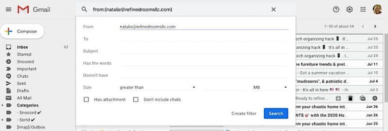 Email Organization: How to Slay Your Email Inbox | Refined Rooms