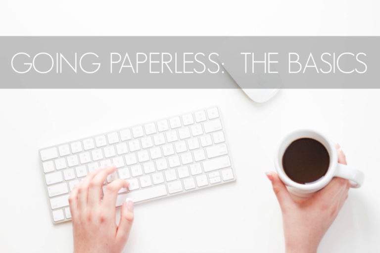 Going Paperless 101 - The Basics | Refined Rooms