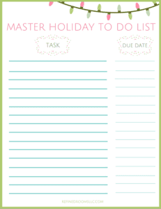 Your Holiday Planning Primer {+ Free Holiday Planning Printables}