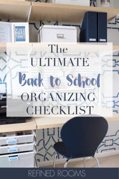 10 Back to School Organization Tips for a Successful Start