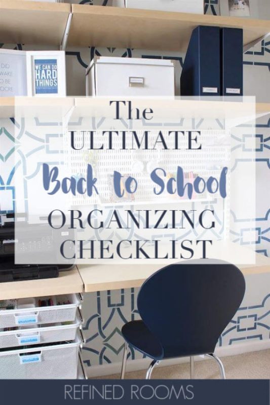 10 Back to School Organization Tips for a Successful Start