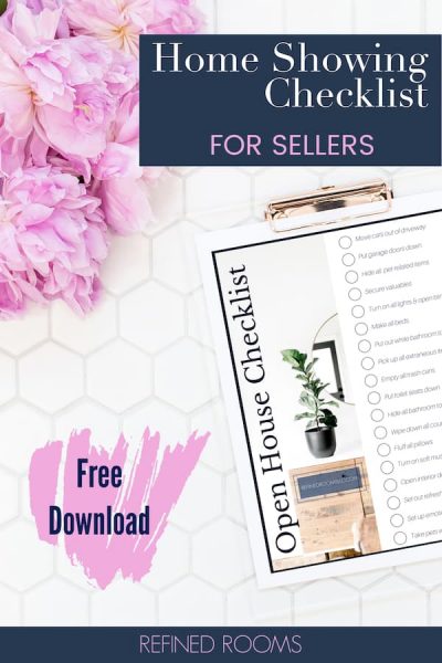 The Home Selling Checklist Kit: Sell It FAST | Refined Rooms