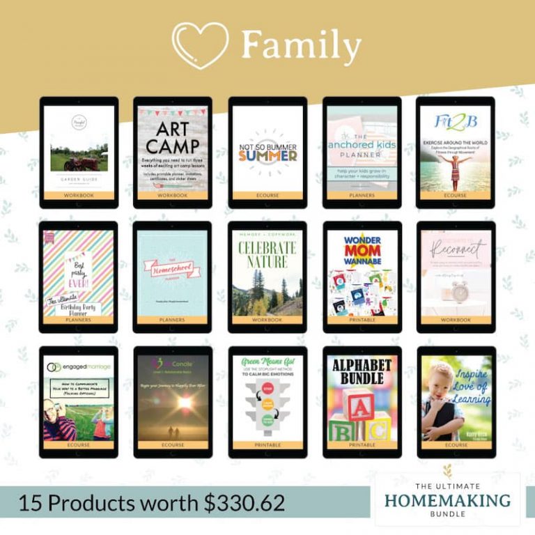 The 2020 Ultimate Homemaking Bundle Has Arrived (and it ROCKS)!