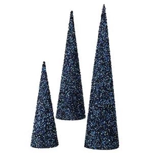 Navy Blue Christmas Decorations I'm Loving This Year | Refined Rooms