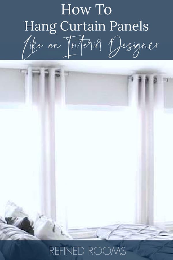 Designer Trick: How to Hang Drapery Panels for Maximum Impact
