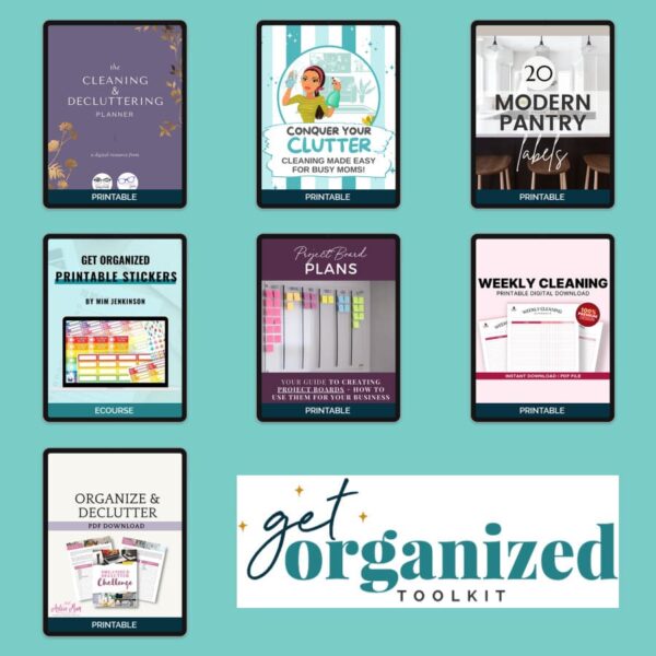 The Get Organized Toolkit Has Arrived!