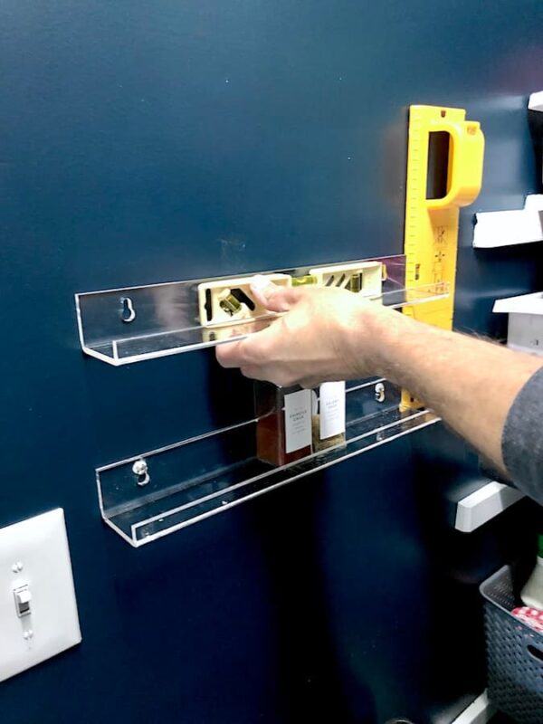 Organizing Spices in a Pantry with a Spice Rack Storage System